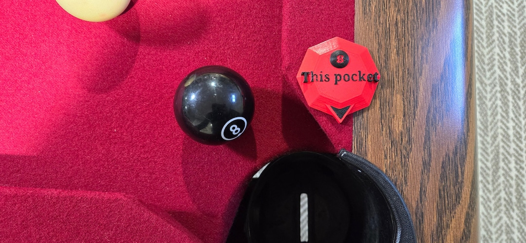 8 Ball Pocket Marker - Etsy