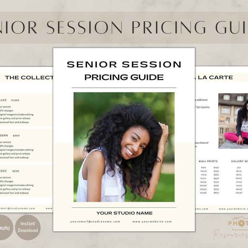 Senior Pricing Guide - Etsy