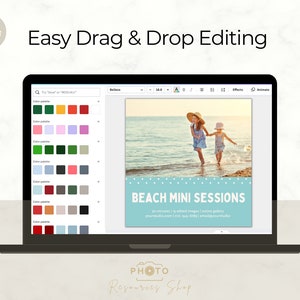 Summer Mini Sessions Photography Template | Photography Marketing ...
