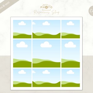 12x12 Photo Collage Bundle | Wedding Collage | Square Photo Collage ...