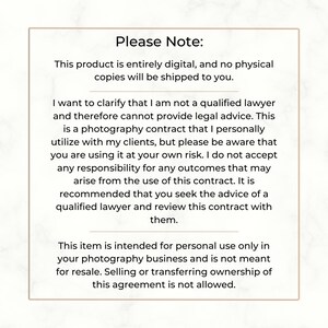 Professional Photography Model Release Template | Canva Template | Easy ...