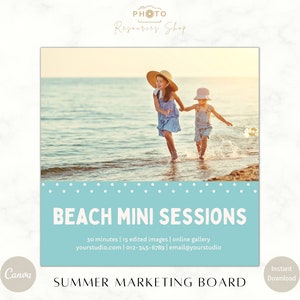 Summer Mini Sessions Photography Template | Photography Marketing ...
