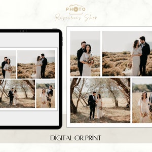 12x12 Photo Collage Bundle | Wedding Collage | Square Photo Collage ...