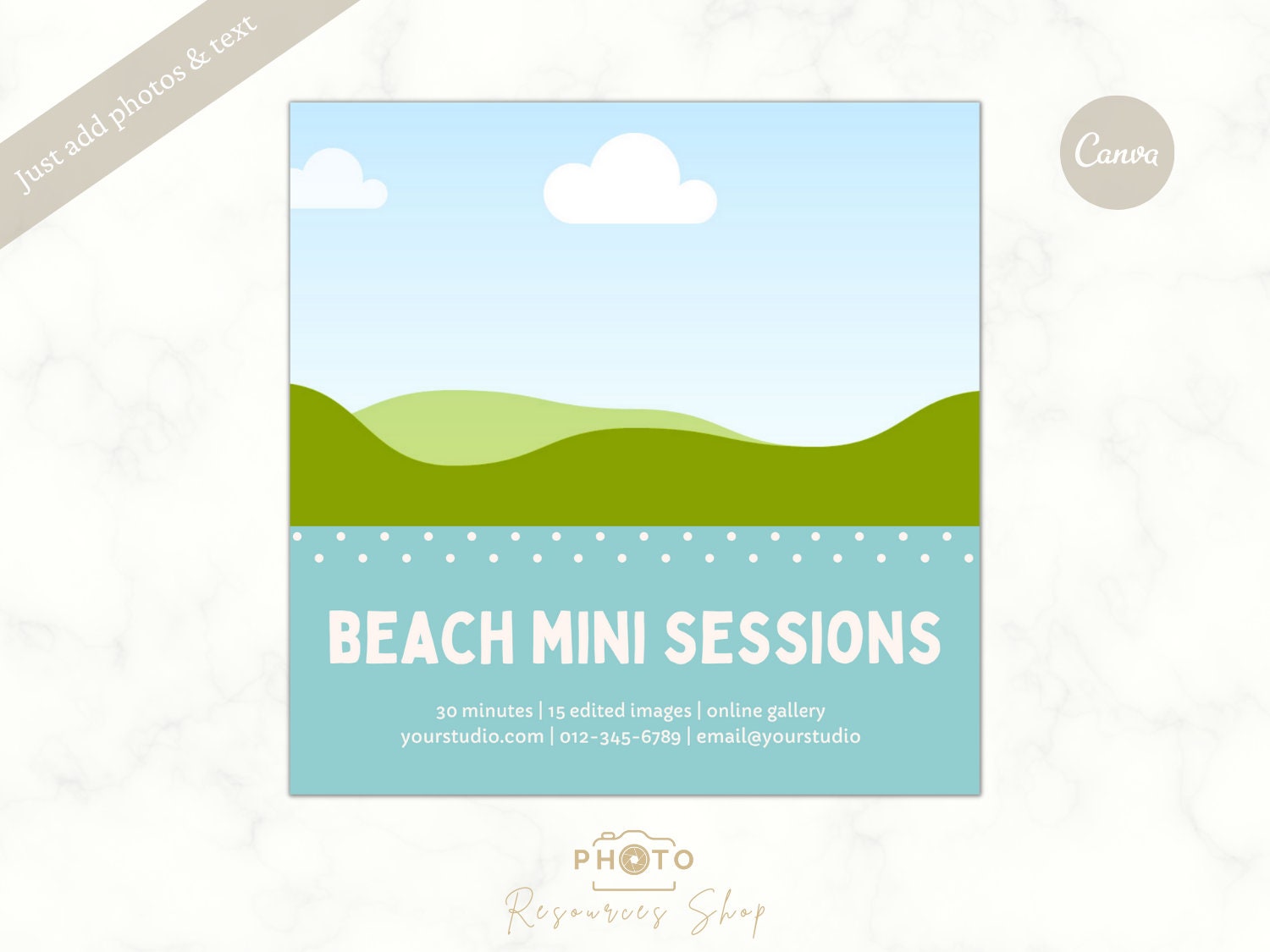 Summer Mini Sessions Photography Template | Photography Marketing ...