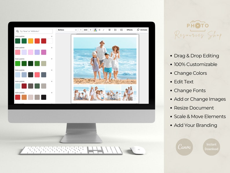 12x12 Photo Collage Bundle | Wedding Collage | Square Photo Collage ...