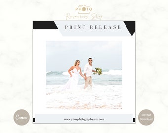 Photo Print Release Template, Photo Print Release Form, Photography ...