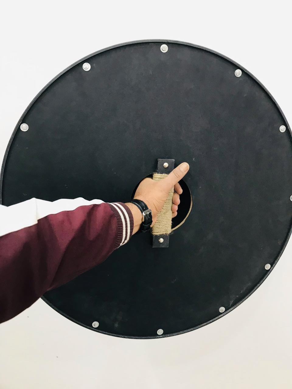 Medieval Warrior Wooden Shield | Battleworn Knight & Viking LARP Armor ...