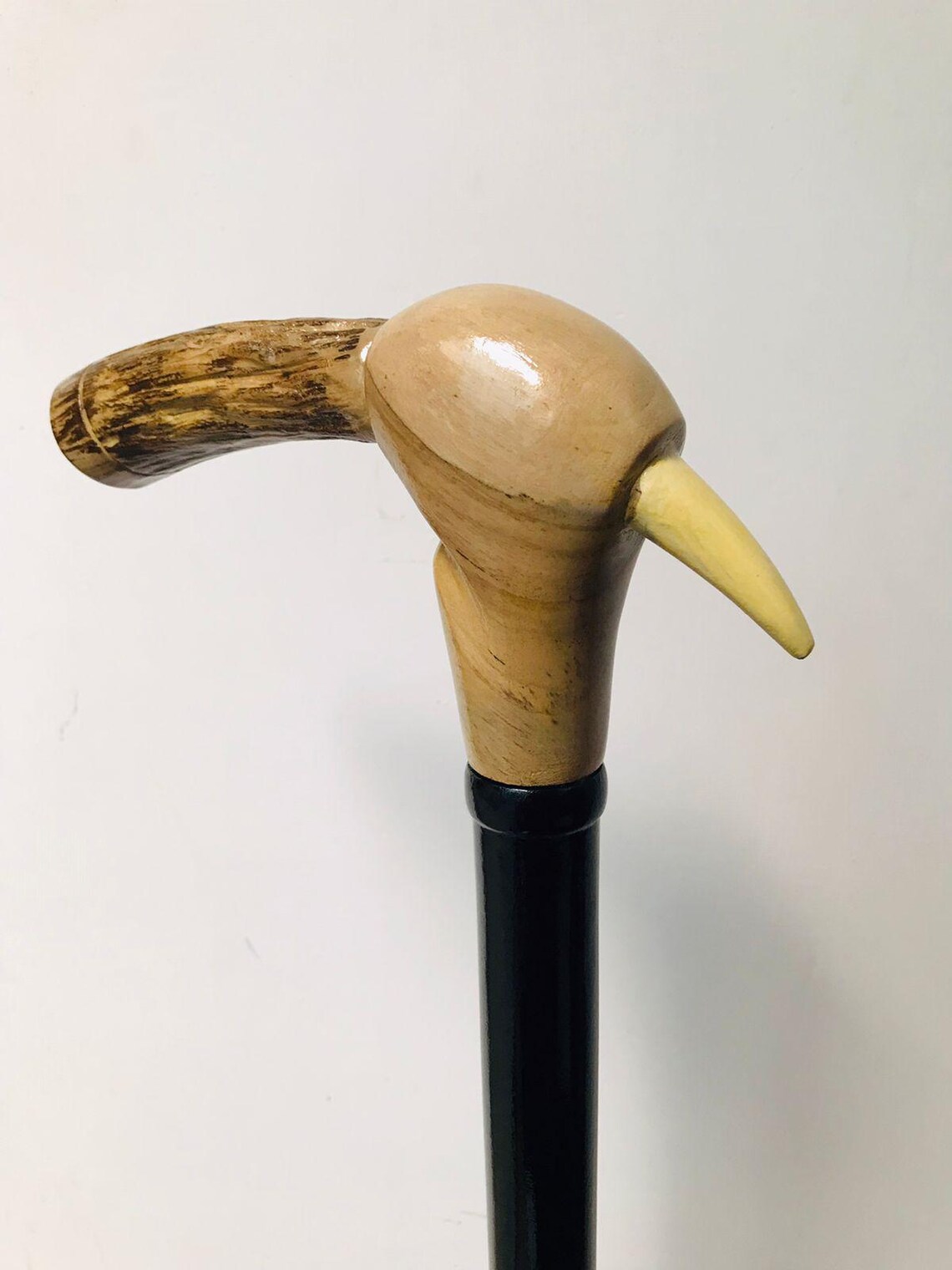 Handcrafted Wooden Walking Stick: Elegant Heritage Luxury Cane - Etsy