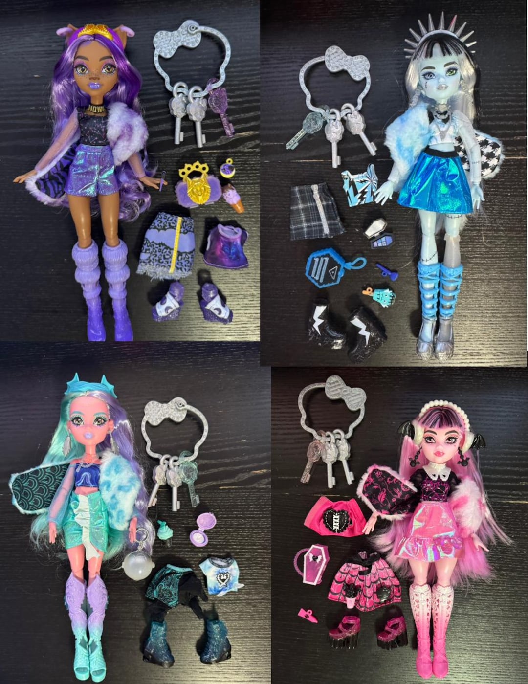 Monster High Fearidescent / Series 1 Skulltimate Doll / Creepover - Etsy