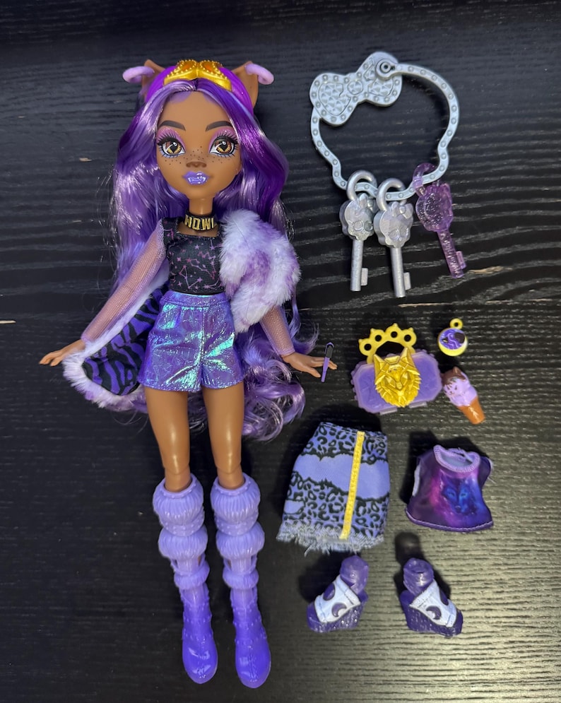 Monster High Fearidescent / Series 1 Skulltimate Doll / Creepover - Etsy