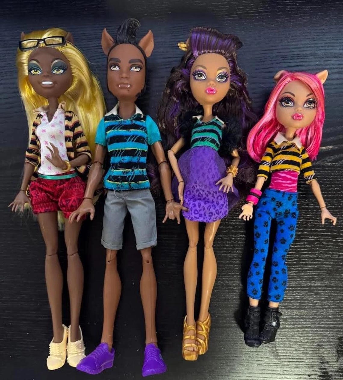 Monster High A Pack of Trouble Dolls Set of 4 - Etsy