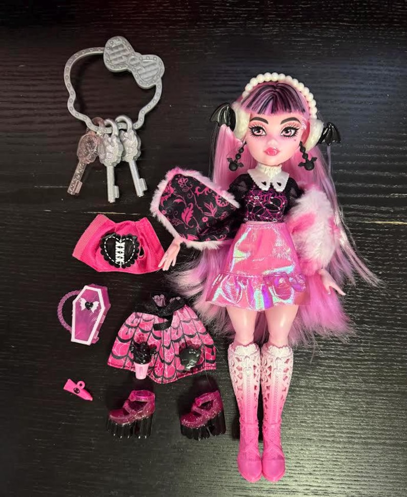 Monster High Fearidescent / Series 1 Skulltimate Doll / Creepover - Etsy