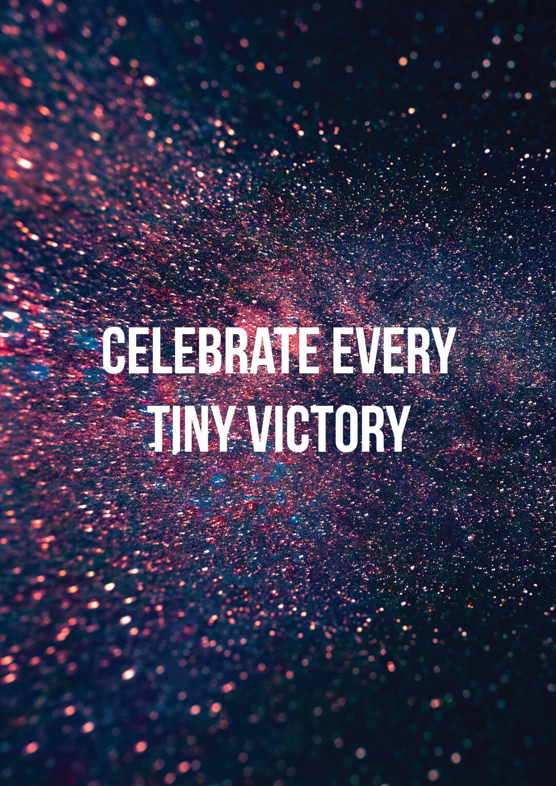 Celebrate Every Tiny Victory A2 Motivational Poster Workout - Etsy