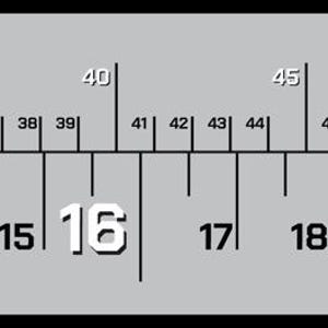 Fish Ruler Decal Sticker Heavy Duty Adhesive 32 Inches 81cm for Fishing ...