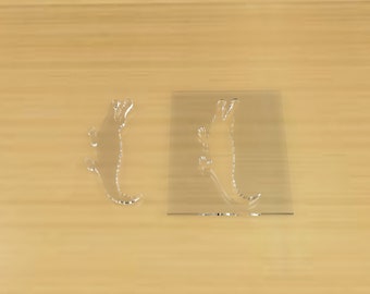 Hexagon Pattern Custom Laser-cut Clear Acrylic Router Template, Router ...