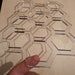Hexagon Pattern Custom Laser-cut Clear Acrylic Router Template, Router ...