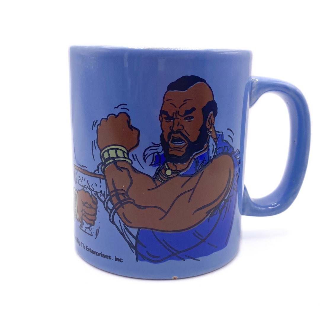 Vintage Mr T the A Team Mug // Vintage 80s Mug // 80s Cup // Novelty ...