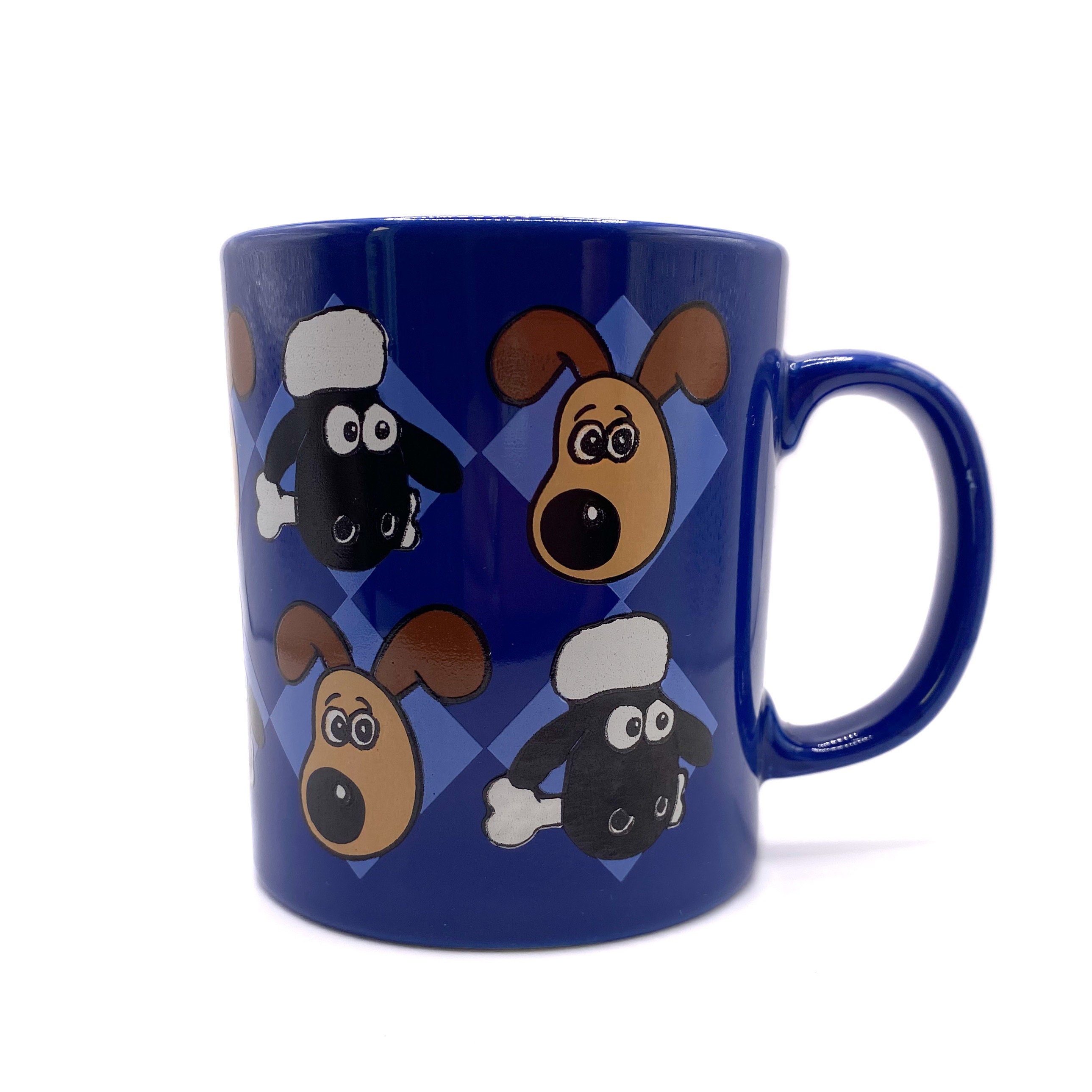 Vintage Gromit and Shaun the Sheep Mug // Vintage 90s Mug // 90s Cup ...