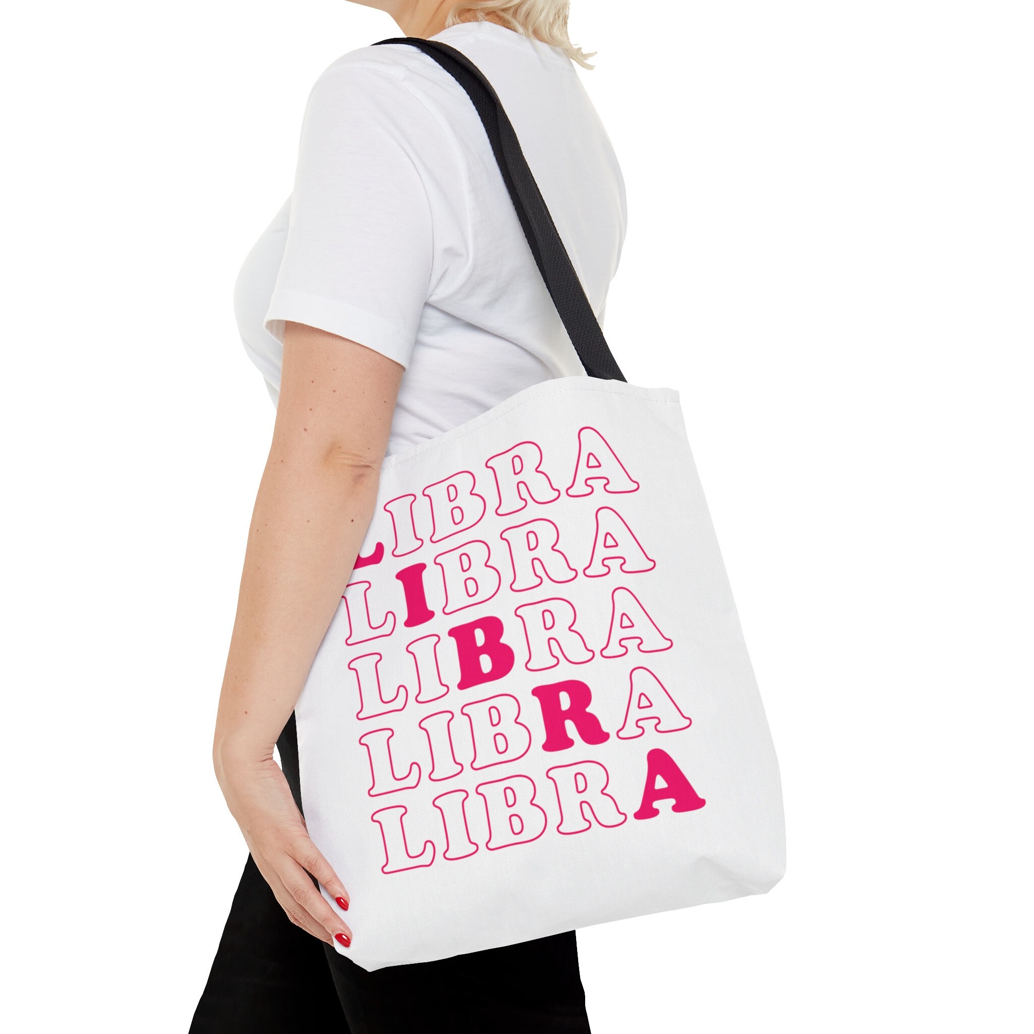 Libra Zodiac Tote Bag Zodiac Symbol Star Sign - Etsy