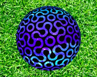 Drip Melted Disc Golf Vinyl Decal Stencil for Frisbee Dyeing, Hot Dip ...