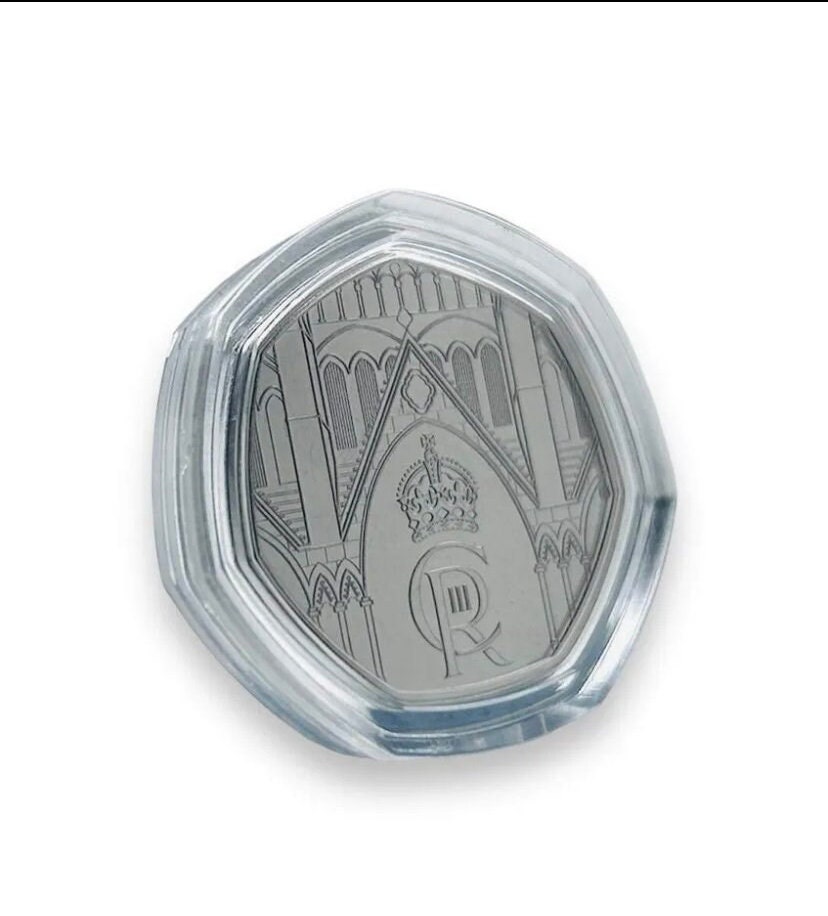 50p Clear Coin Capsules / Cases Brand NEW - Coin / Display - Etsy