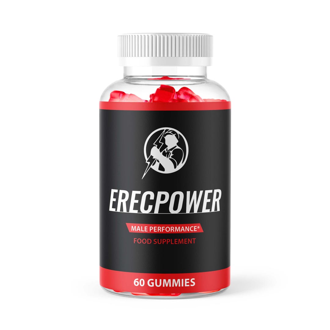 Erecpower Gummies for Men, All Natural Ingredients, Male Performance ...