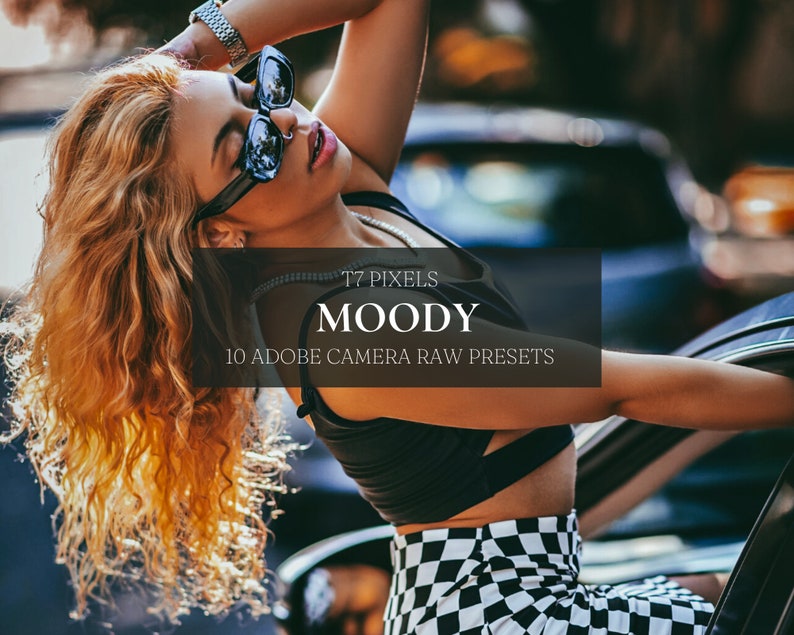10 MOODY Adobe Camera Raw ACR Presets Moody Aesthetics Lifestyle ...