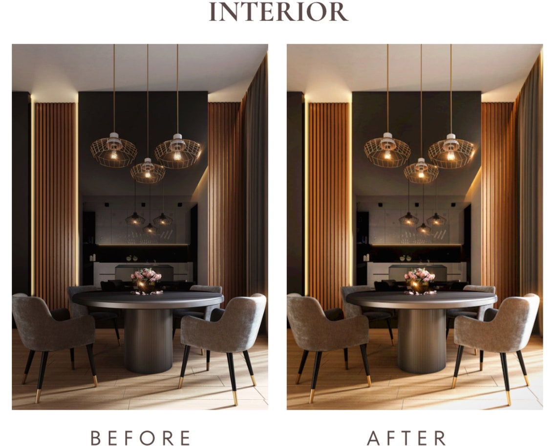 10 INTERIOR Adobe Camera Raw | ACR Presets | Bright Airy Home | Real ...