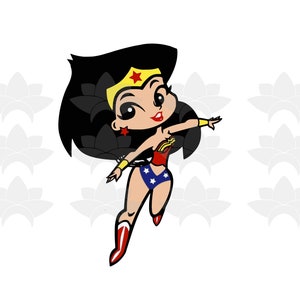 Wonder Woman SVG PNG Bundle - Etsy
