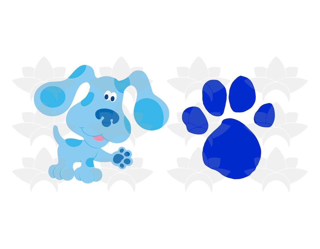 Blue's Clues SVG PNG Bundle - Etsy