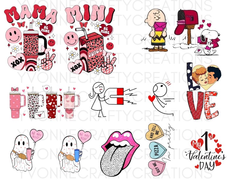 Valentines Day 90+ Digital Download Clip Art - Etsy