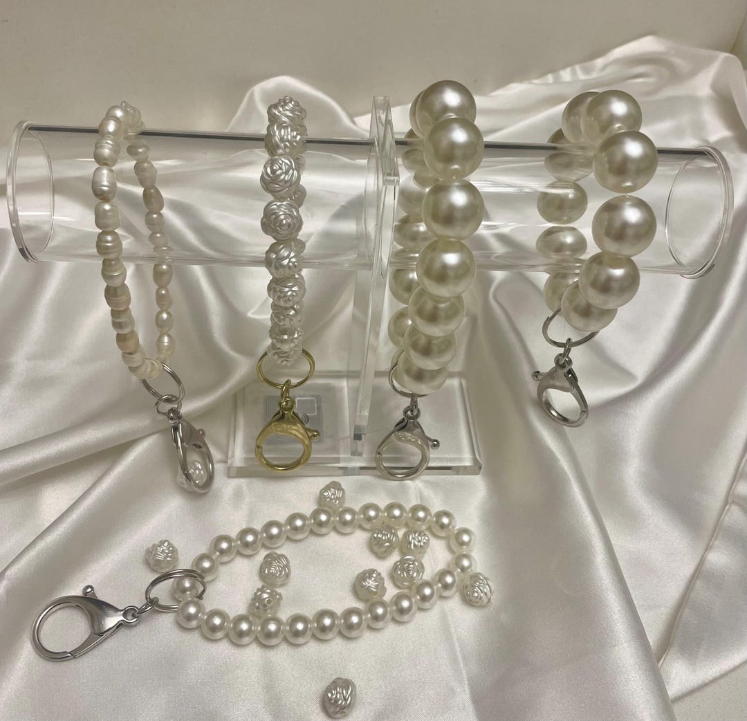 Pearl Keychains! Choose From a Variety of Shapes and Sizes for These ...