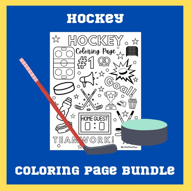Sports Coloring Sheets Bundle | Sports Activity Sheets | Coloring ...