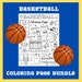 Sports Coloring Sheets Bundle | Sports Activity Sheets | Coloring ...