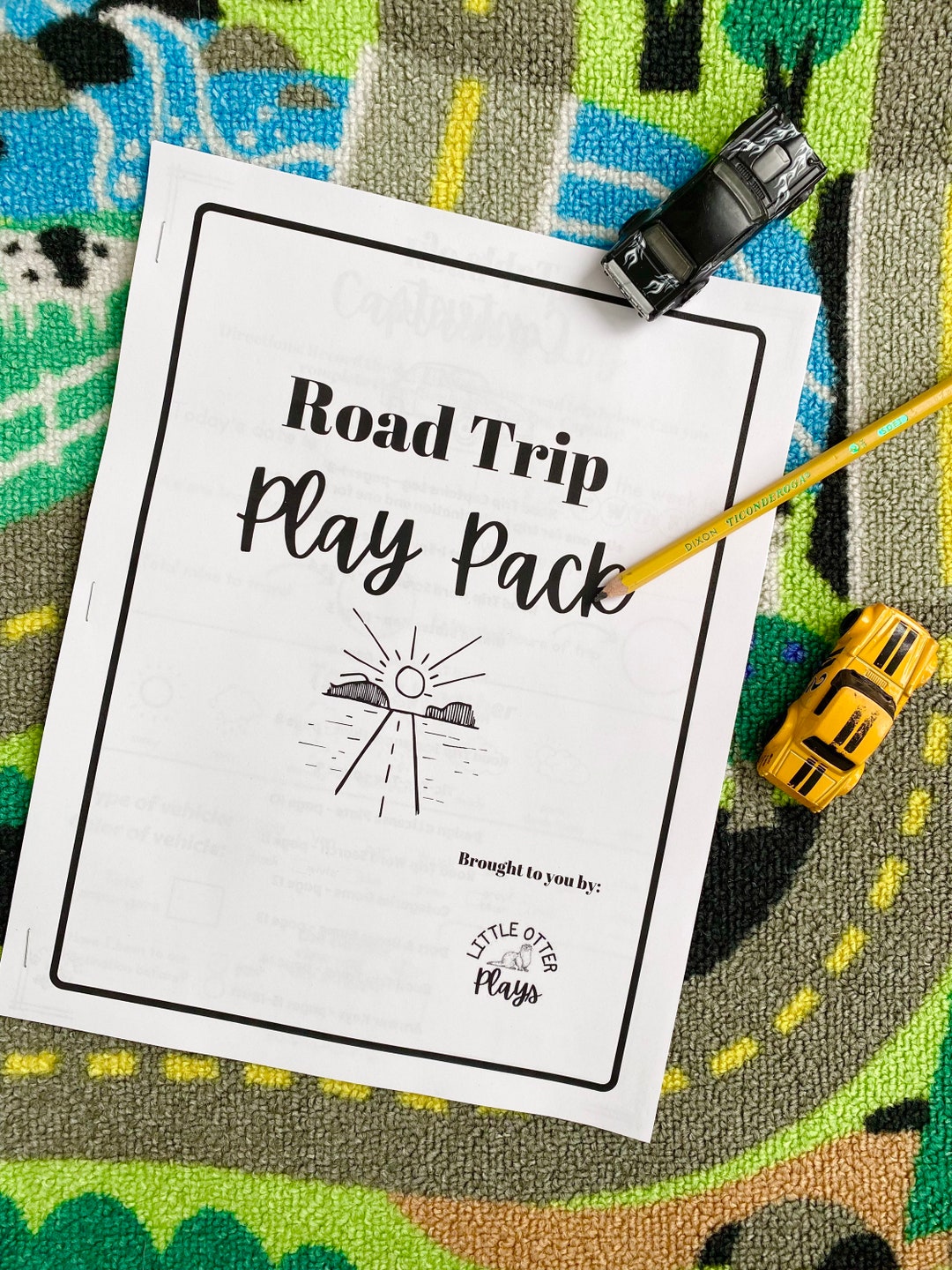 Kids Road Trip Activity Book | Printable Travel Games (PDF Download) - Etsy