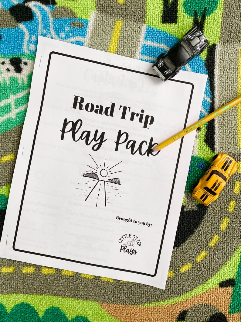 Road Trip Activity Bundle | Kids Activities for Road Trip | Road Trip ...