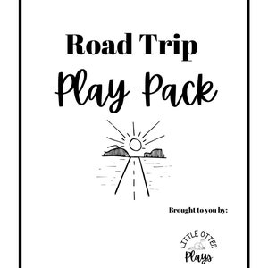 Road Trip Activity Bundle | Kids Activities for Road Trip | Road Trip ...