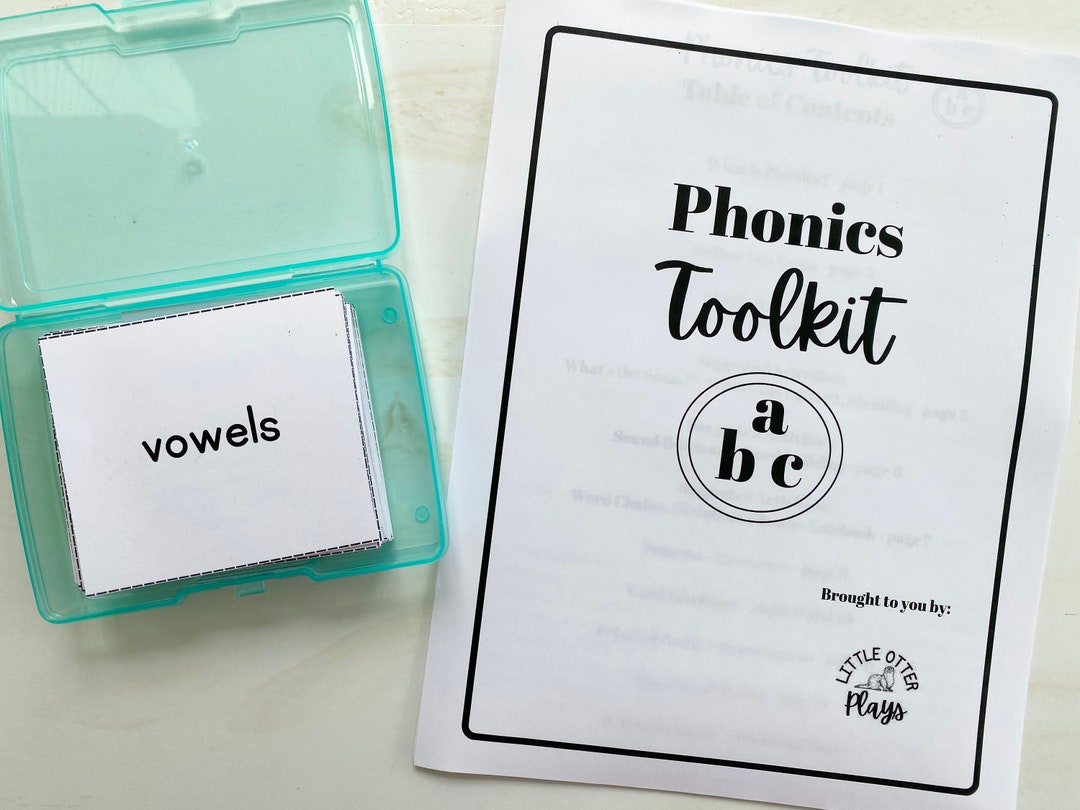 Phonics Toolkit for Parents | Learn to Read Flash Cards | Phonics Booklet | Science of Reading ...