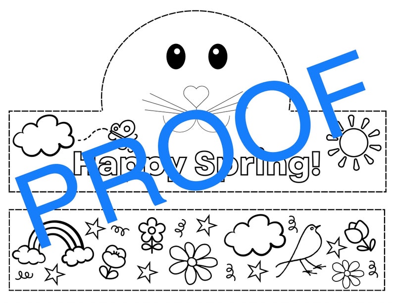 Spring Crown Craft for Kids | Printable Craft for Kids | Easter Craft ...