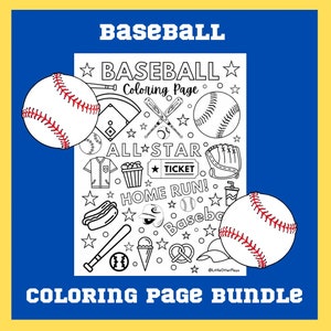 Sports Coloring Sheets Bundle | Sports Activity Sheets | Coloring ...