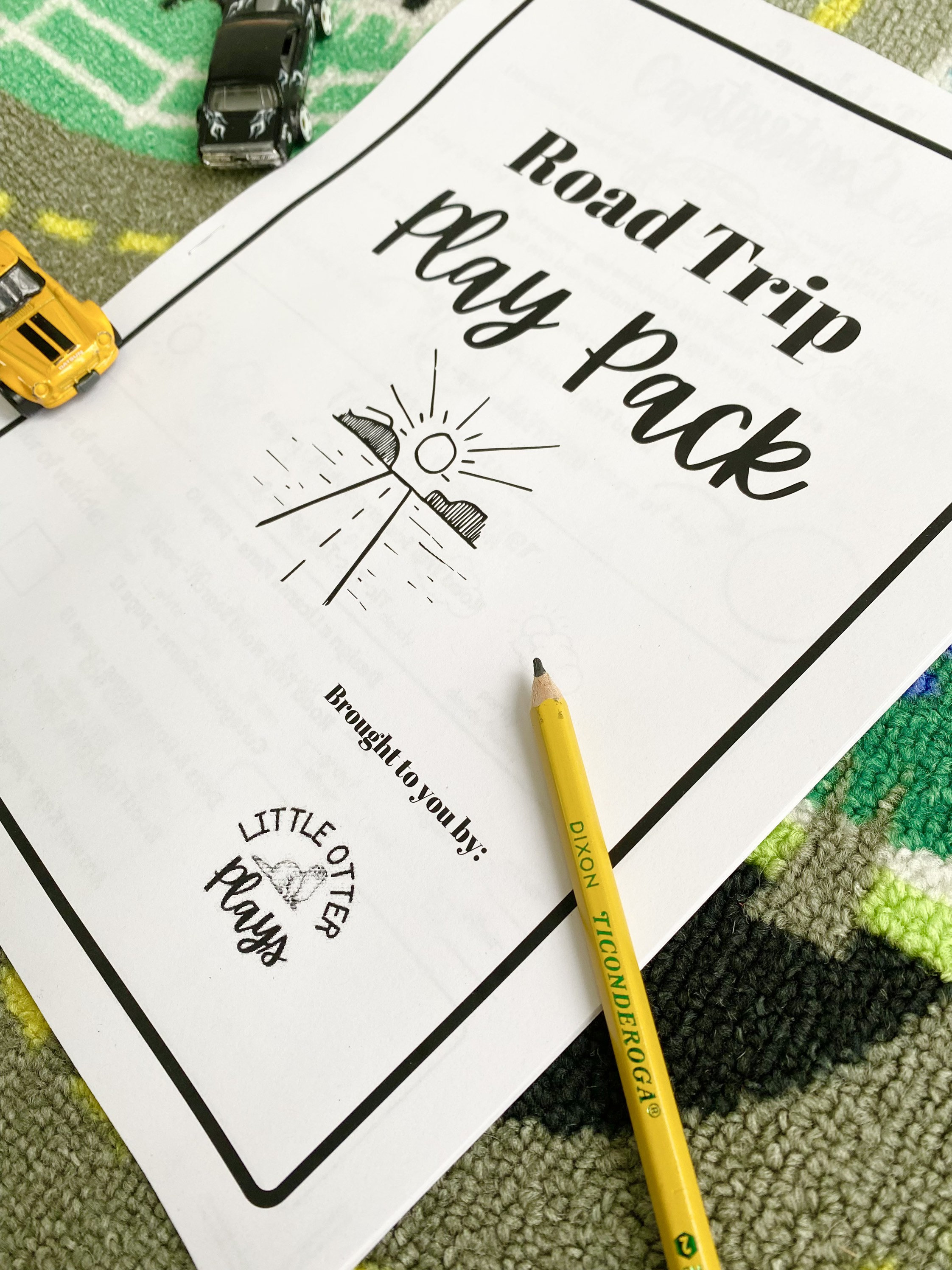 Kids Road Trip Activity Book | Printable Travel Games (PDF Download) - Etsy