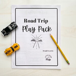 Road Trip Activity Bundle | Kids Activities for Road Trip | Road Trip ...