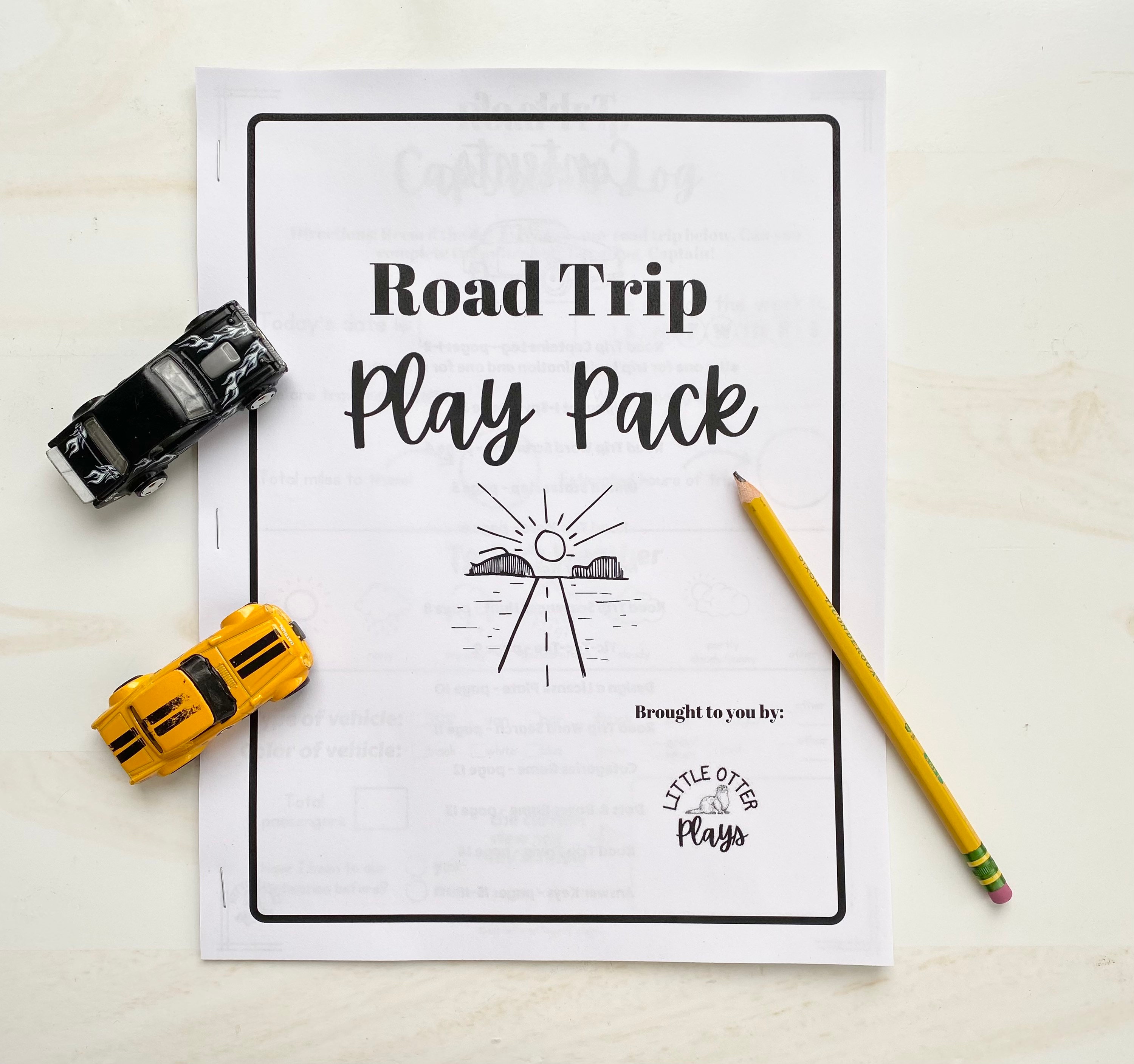 Kids Road Trip Activity Book | Printable Travel Games (PDF Download) - Etsy
