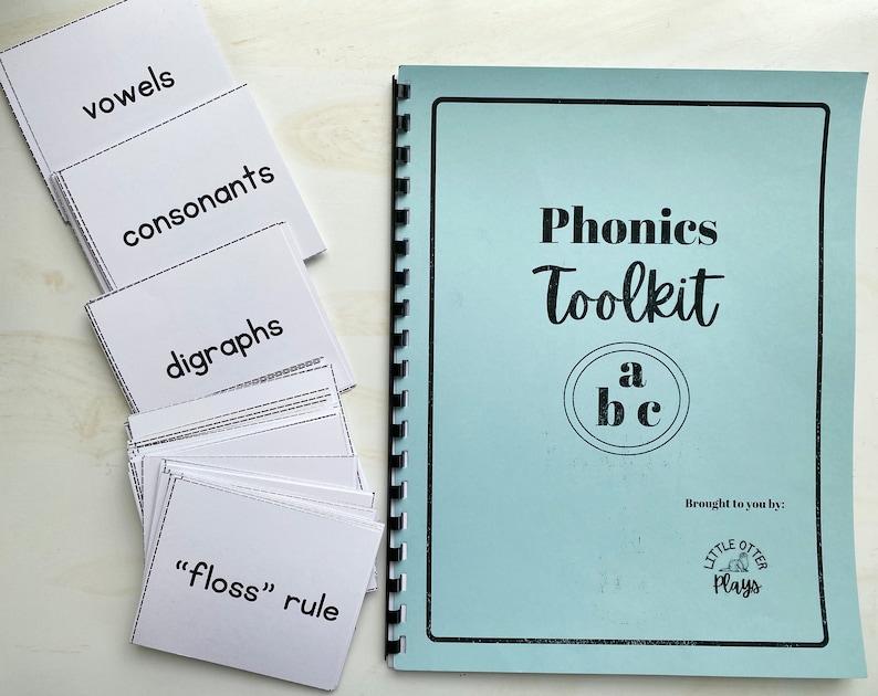 Phonics Toolkit for Parents Learn to Read Flash Cards Phonics Booklet ...