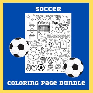 Sports Coloring Sheets Bundle | Sports Activity Sheets | Coloring ...