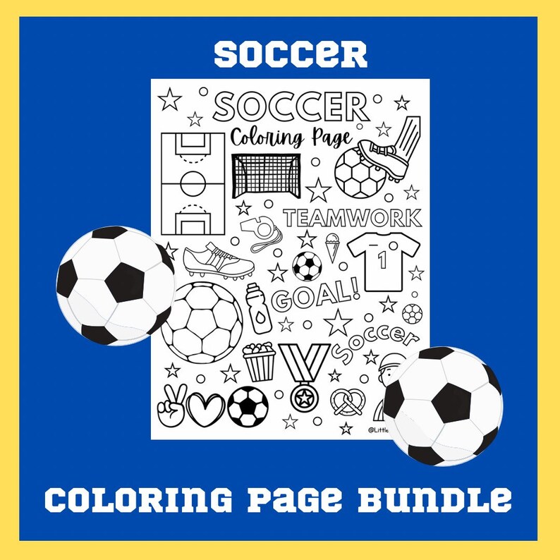 Sports Coloring Sheets Bundle | Sports Activity Sheets | Coloring ...