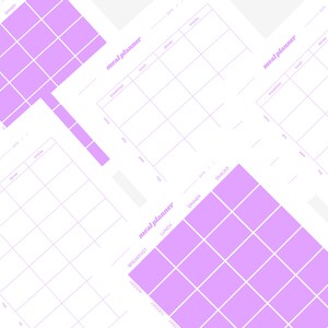 Digital Meal Planner Meal Planner Weekly Meal Planner - Etsy