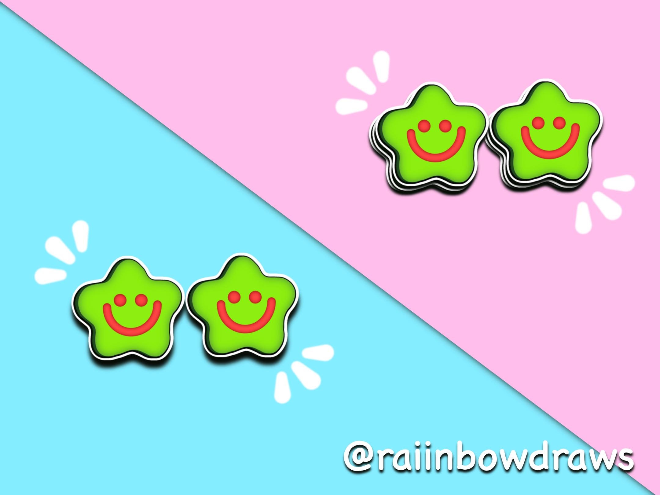 Smiley Pickles, Cute Cartoon Pickle Sticker - Glossy, Water-resistant ...