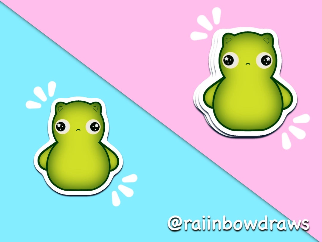 Kawaii Kuchi Kopi Sticker From Bob's Burger– Perfect for Fans! Glossy ...