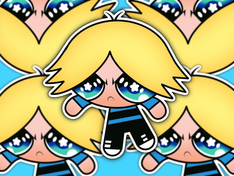 Rowdyruff Boys Sticker: Powerpuff Girls Villains, Glossy & Water ...